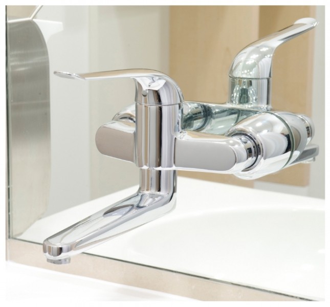 Однорычажный смеситель Grohe (Грое) Euroeco Special для раковины (вынос ...